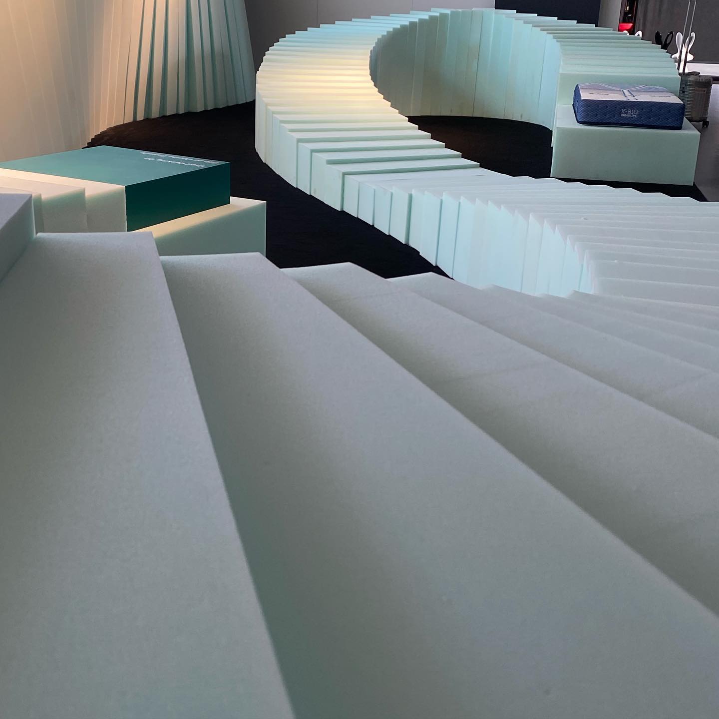 The first eco-sustainable polyurethane foam mattress produced from the ...